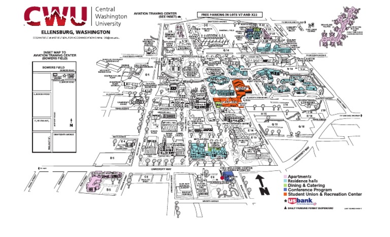CWU Campus Map | PDF