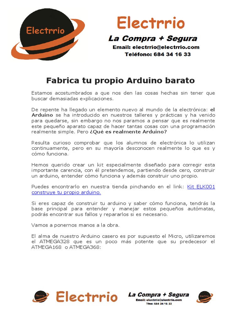 Circuito Basico Arduino | PDF | Arduino | Condensador