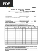 Ship Inclining Test Guidelines | PDF | Ships