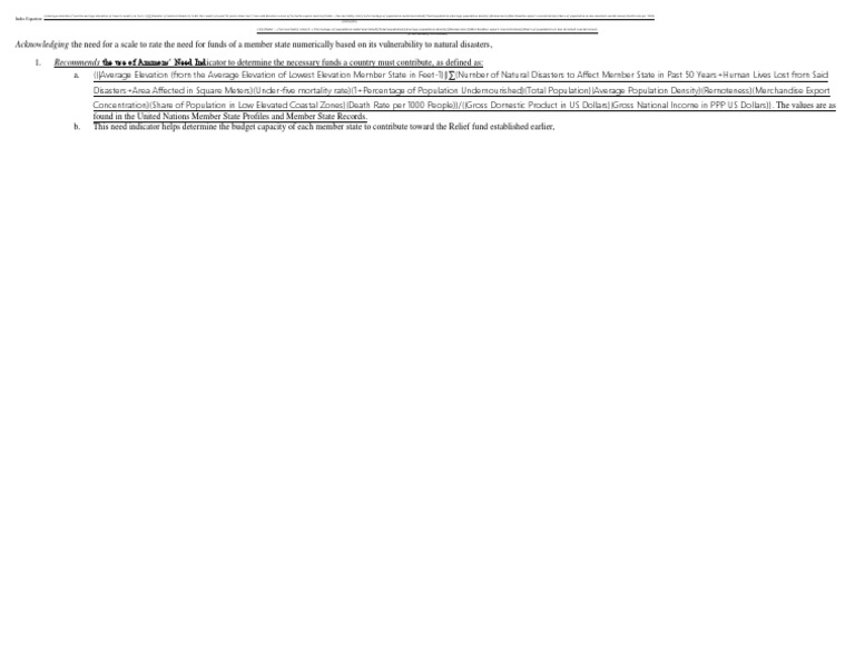 Ammons' Need Indicator | PDF | Economies | Business