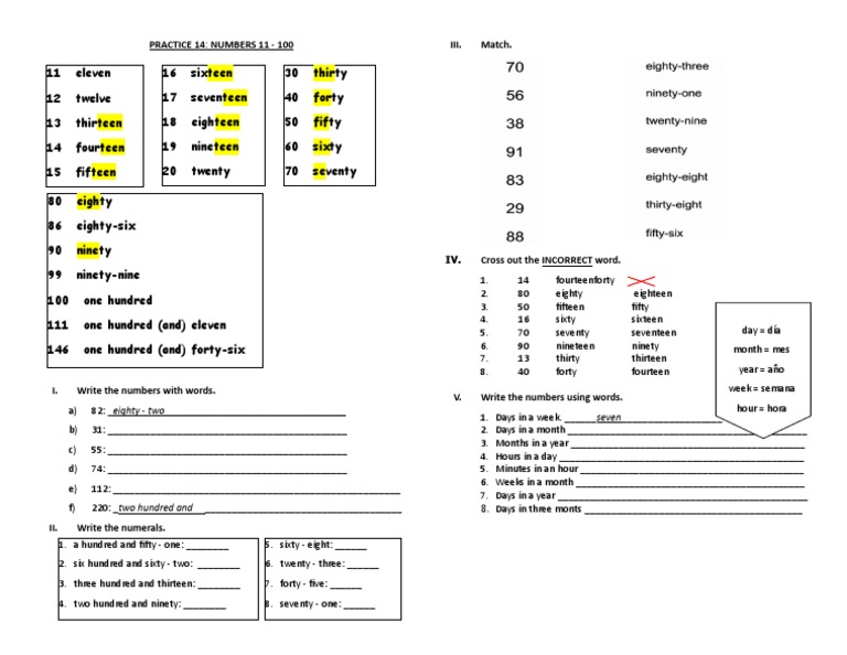 14 NUMBERS 1 To 100 | PDF | Nature