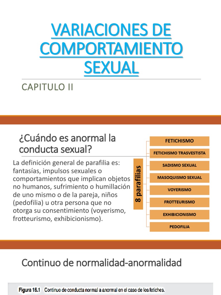Variaciones Sexuales | PDF | La sexualidad humana | Sexualidad