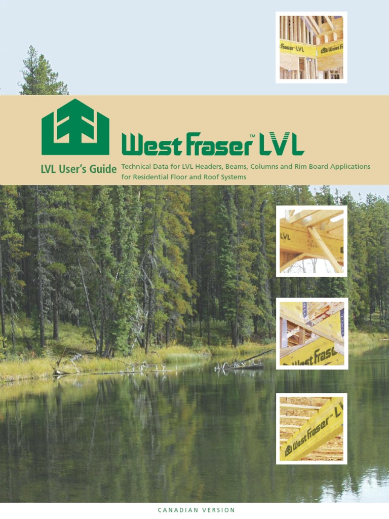 LVL User's Guide | PDF | Lumber | Beam (Structure)