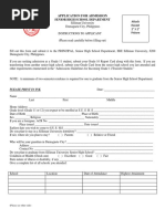Adamson University SHS Enrollment Guide | PDF | Birth Certificate