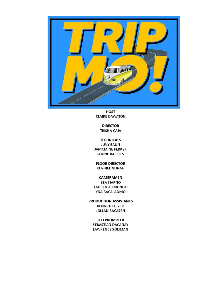Telemag Script - Trip Mo | PDF