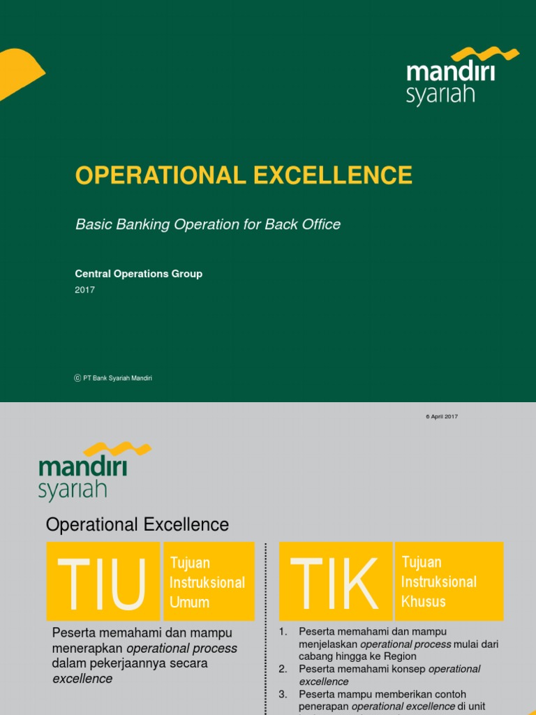 Operational Excellence (COG) | PDF