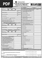 BIR Form 2316 | PDF | Income Tax | Employment