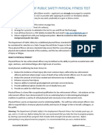 MPOETC Fitness Test Standards 2024 | PDF