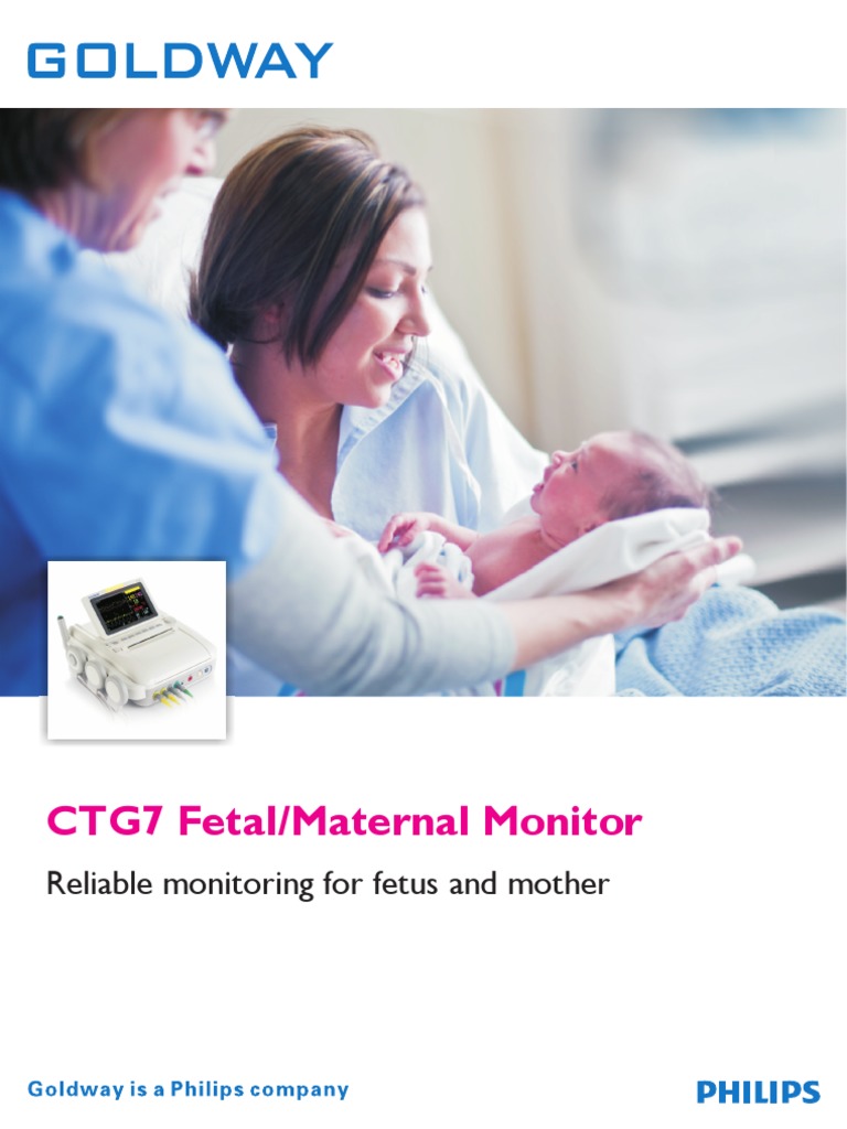 Philips Goldway CTG7 Fetal Monitor | PDF | Fetus | Computer Monitor