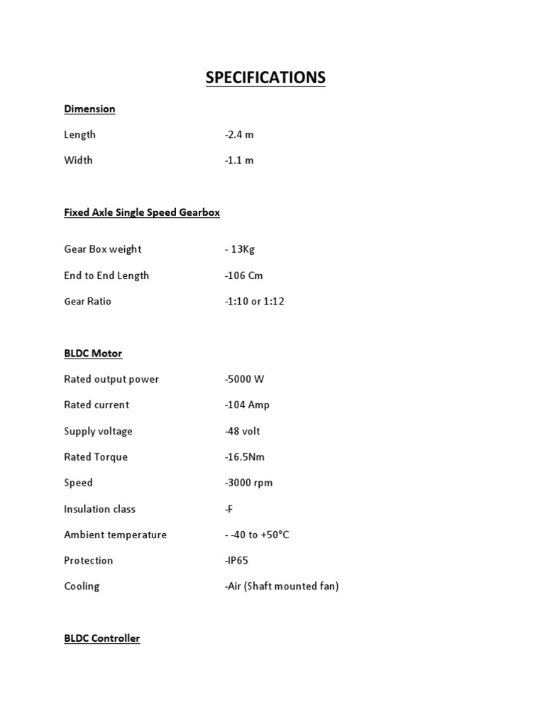 Specifications: Dimension | PDF