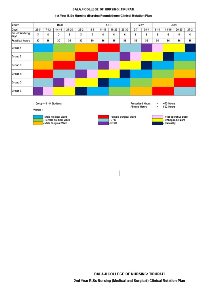Balaji College Of Nursing: Tirupati 1st Year B.Sc Nursing (Nursing ...