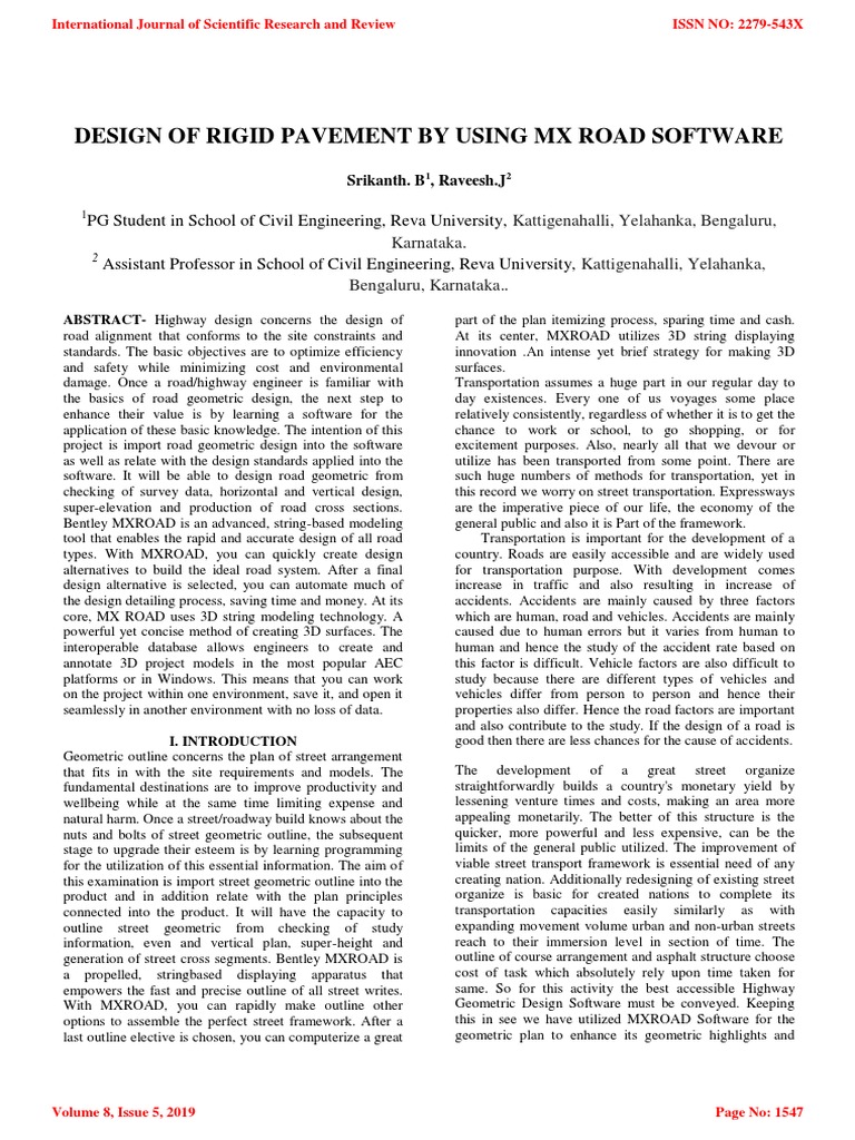 Rigid Pavement Design Software | PDF | Road | Road Transport