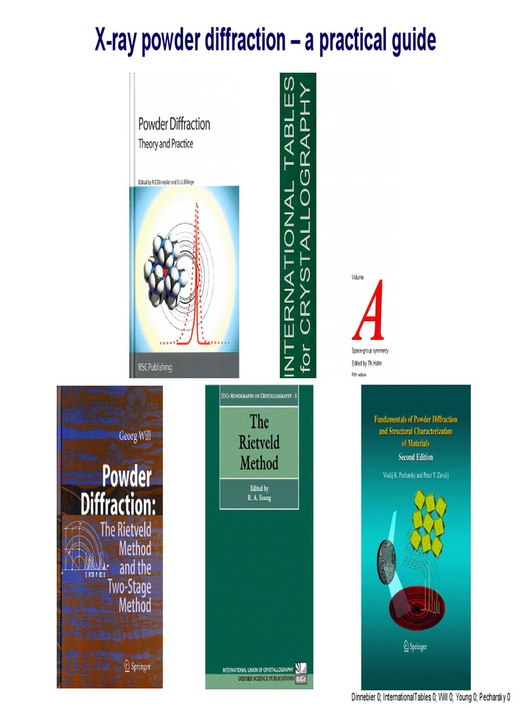 X Ray Powder Diffraction A Practical Guide Pdf X Ray X Ray