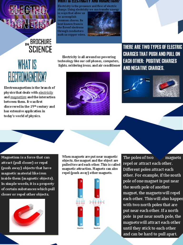 There Are Two Types of Electric Charges That Push and Pull On Each ...