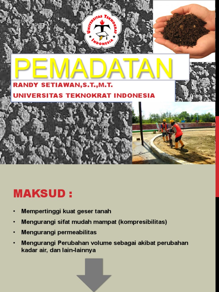 PEMADATAN | PDF