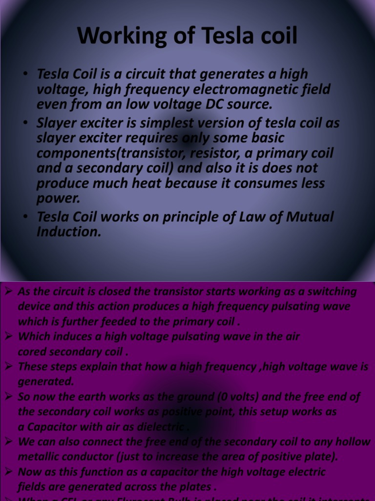 Working of Tesla Coil | PDF