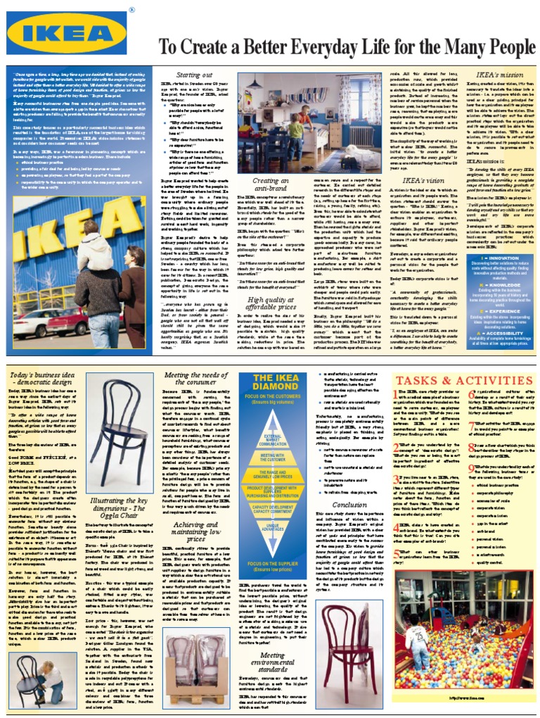 Case IKEA Visual | PDF | Design | Organizational Culture