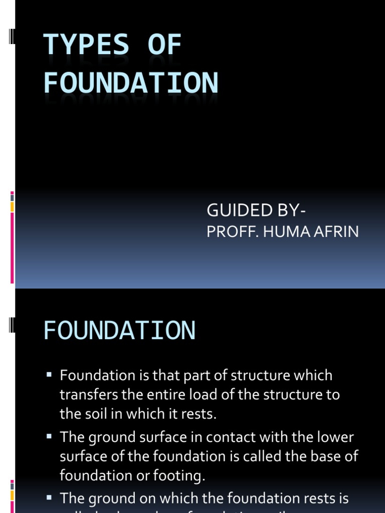 Foundations for Structures: A Guide to Shallow and Deep Foundation ...