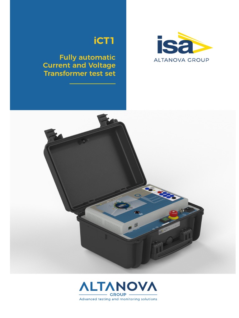 iCT1 ENG | PDF | Transformer | Alternating Current