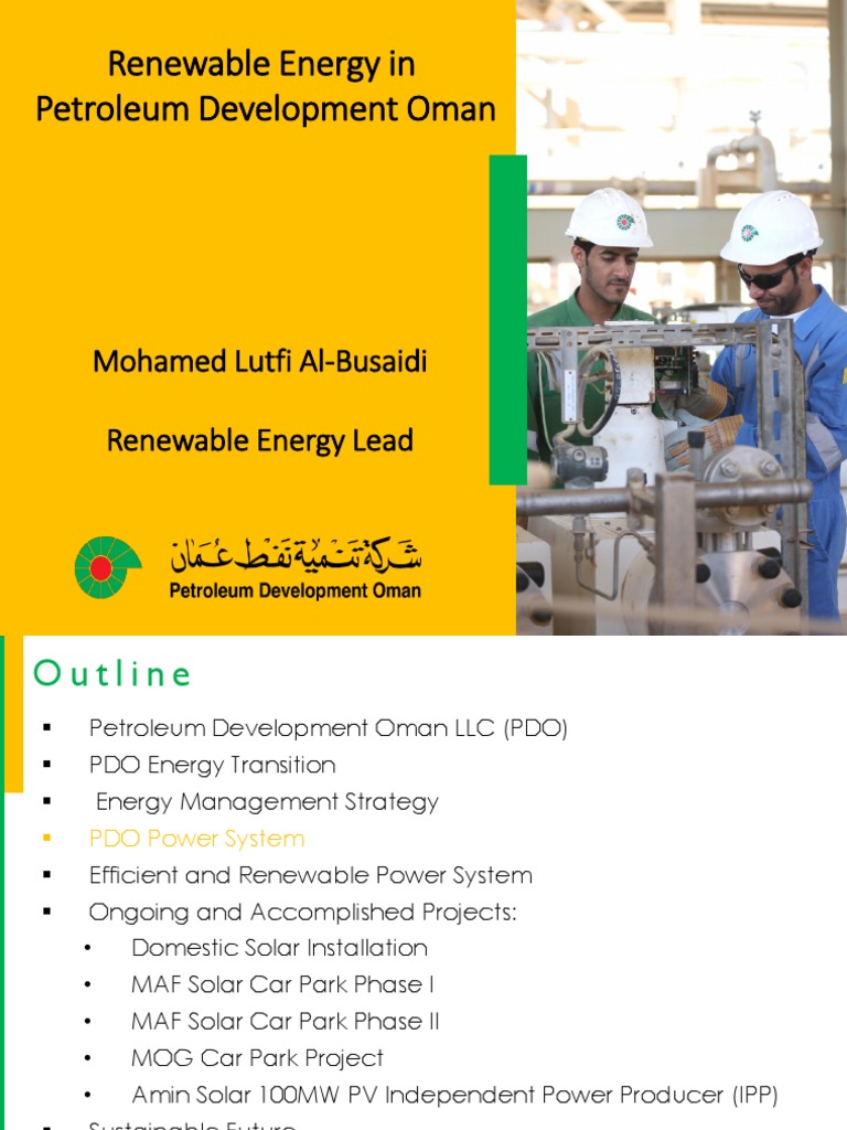 Renewable Energy PDO | PDF | Solar Power | Photovoltaics
