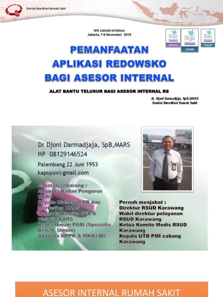 Penggunaan Redowsko Oleh Asesor Internal 799 | PDF