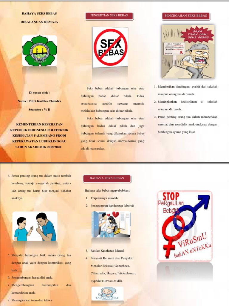 Leaflet BAHAYA SEKS BEBAS | PDF
