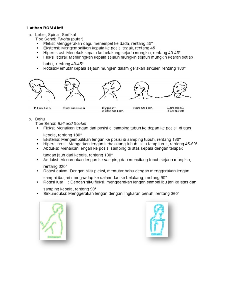 Latihan ROM Aktif: Panduan Lengkap | PDF