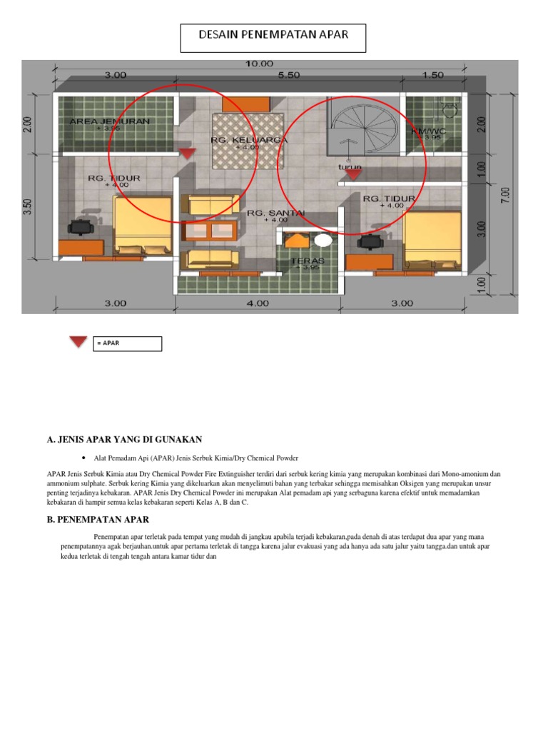 Tugas Denah Apar | PDF