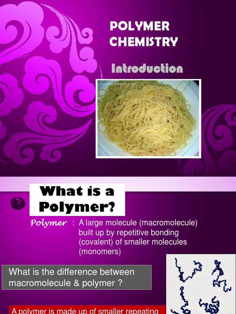 Kimia Polimer | PDF | Polymers | Polyethylene