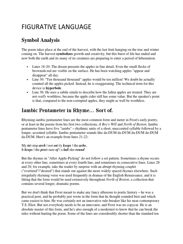 Figurative Language: Symbol Analysis | PDF | Poetic Form | Poetry