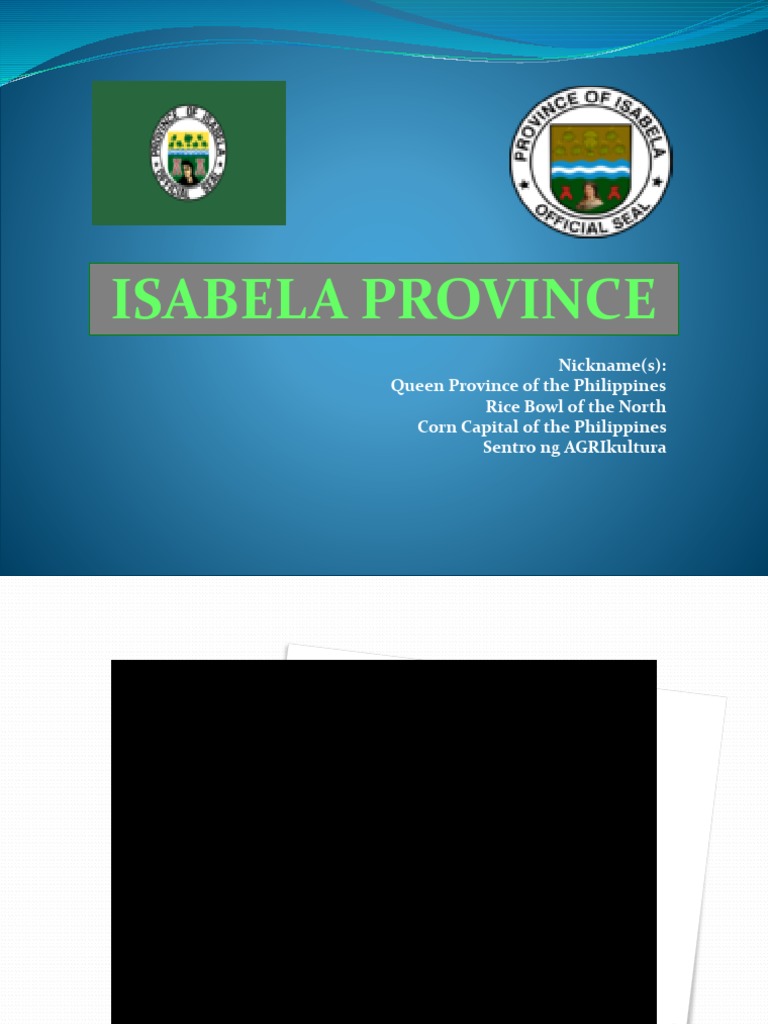 ISABELA PROVINCE Report | PDF