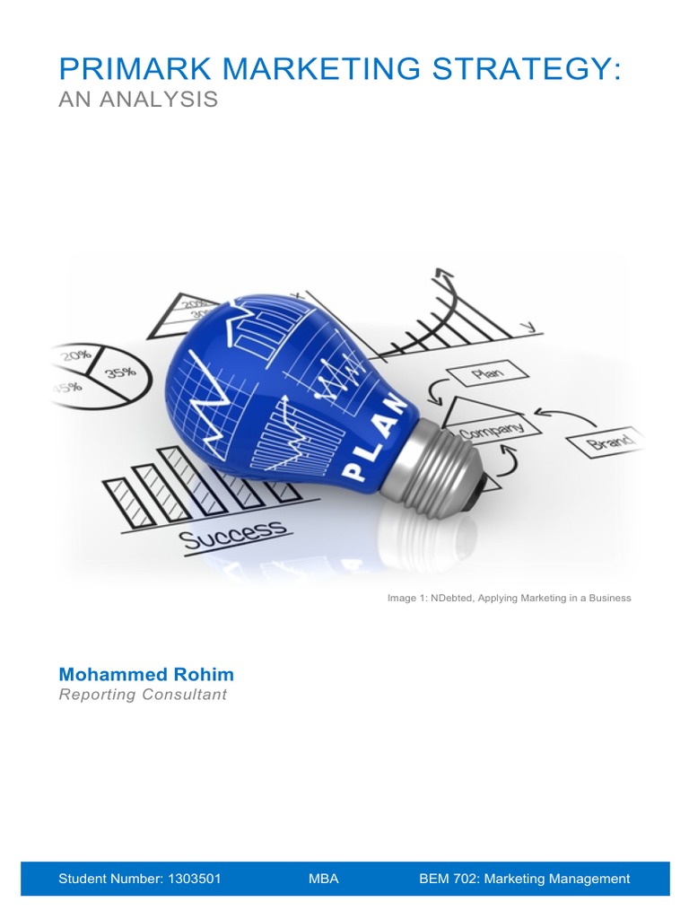 Primark Marketing Strategy An Analysis PDF | PDF | Retail | Strategic ...