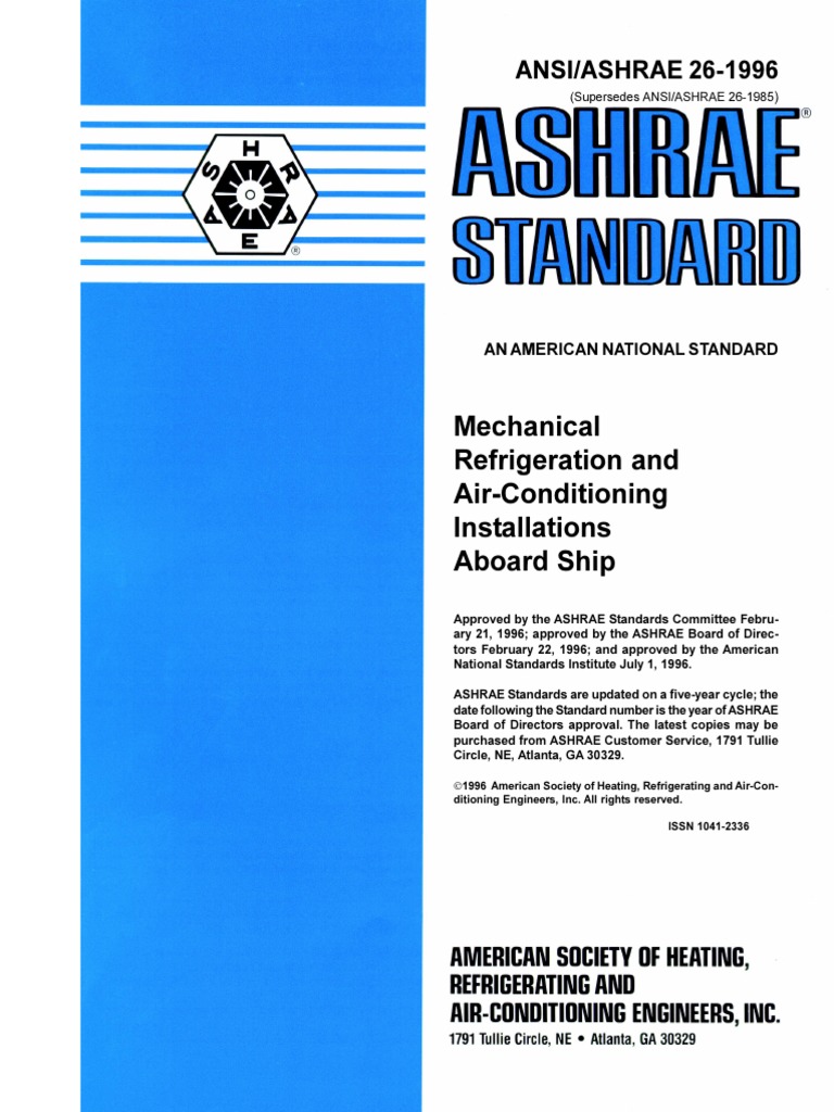 Ashrae 15-2004 | PDF | Valve | Heat Exchanger