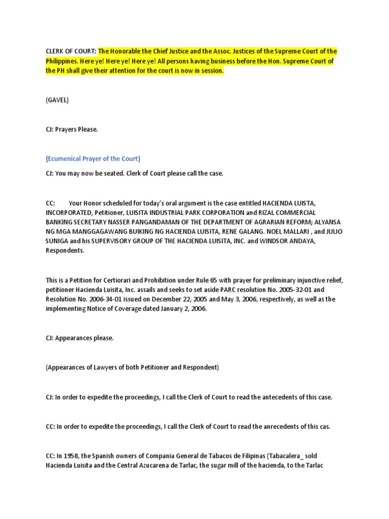 Ecumenical Prayer of The Court | PDF | Government | Justice