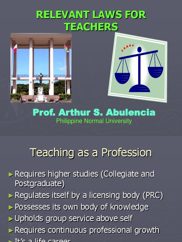 A Comprehensive Guide to the Laws, Regulations and Policies Governing ...