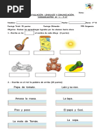 Lecturas y actividades con M, P, L, S, T, D | PDF | Cocinando ...