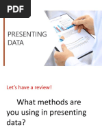 Lesson 2 Presentation of Data | PDF | Chart | Histogram