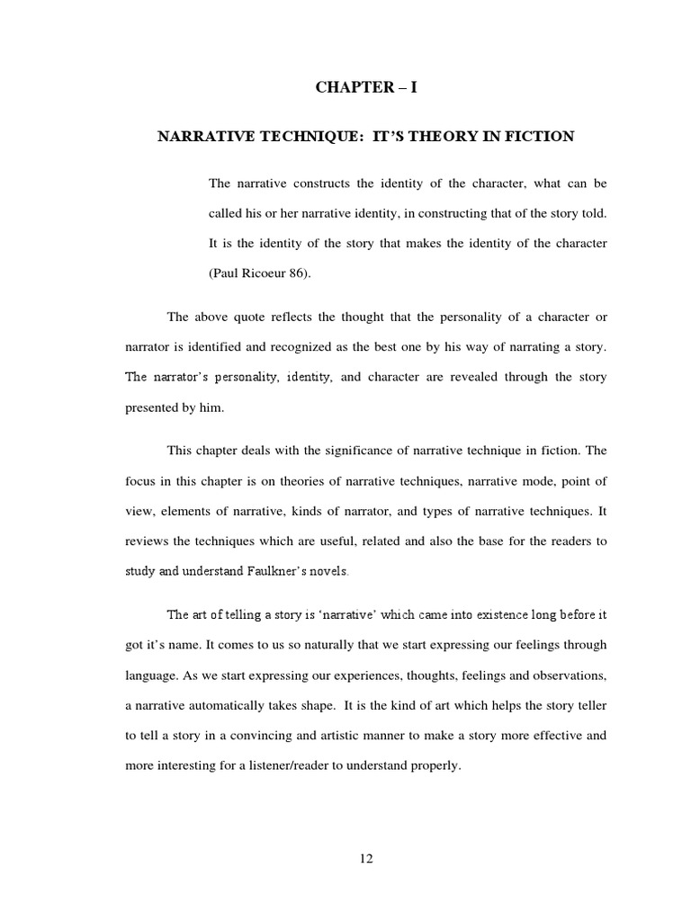 CH | PDF | Narration | Plot (Narrative)