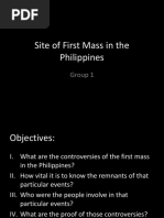 The Site of The First Mass in The Philippines: Butuan or Limasawa ...