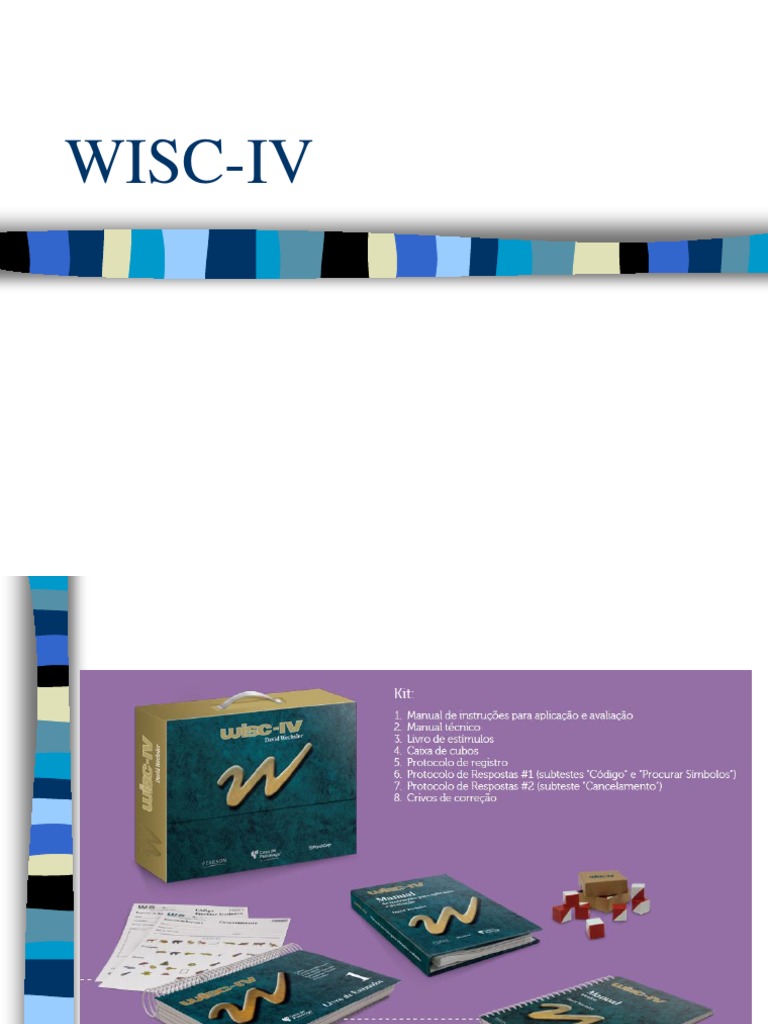 Curso WISC - IV | Download grátis PDF | Tempo | Inteligência