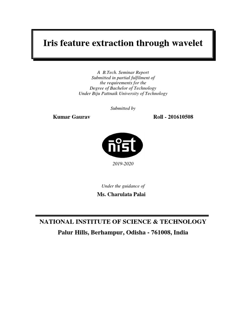 Iris Feature Extraction Pdf Image Segmentation Biometrics