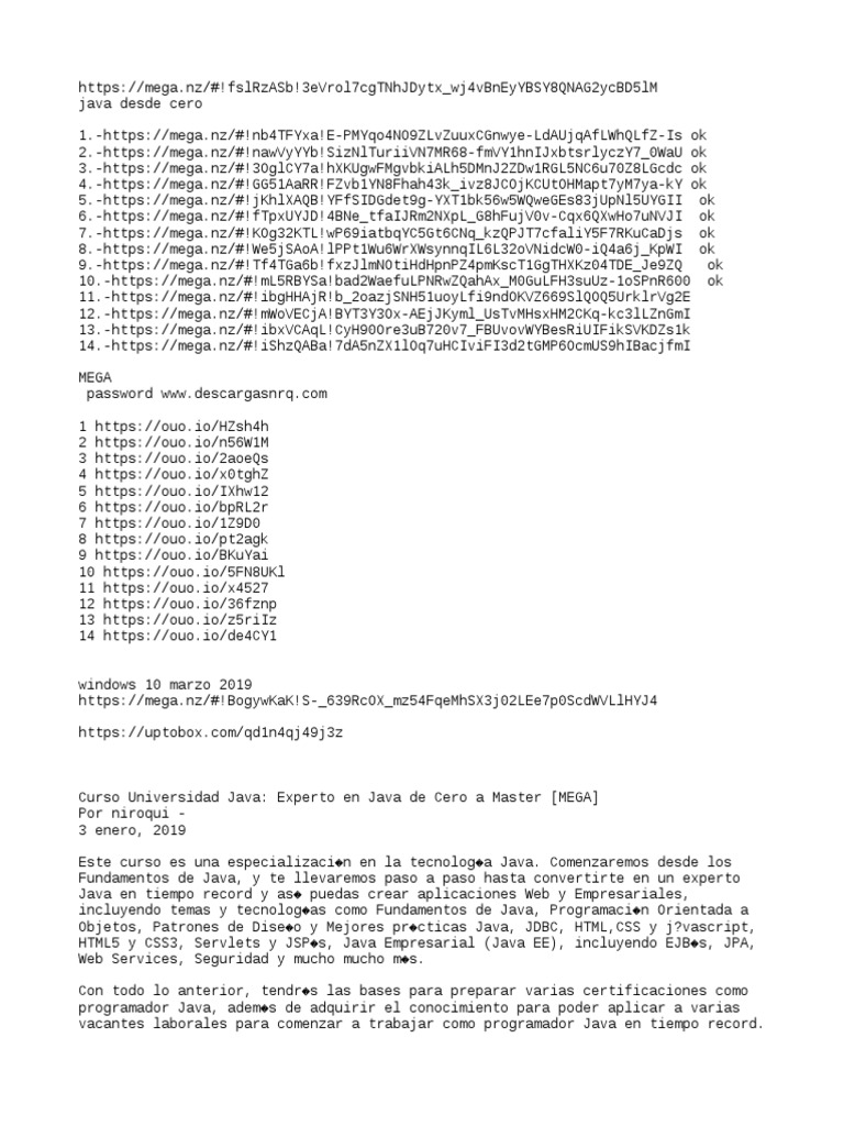 Java Cur Sos | PDF | Plataforma Java | Páginas del servidor Java