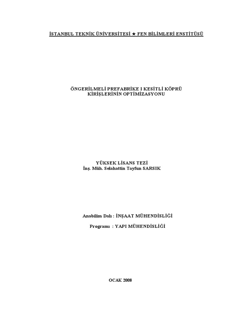 Kiris Tipi Secimi HK Yazı PDF | PDF