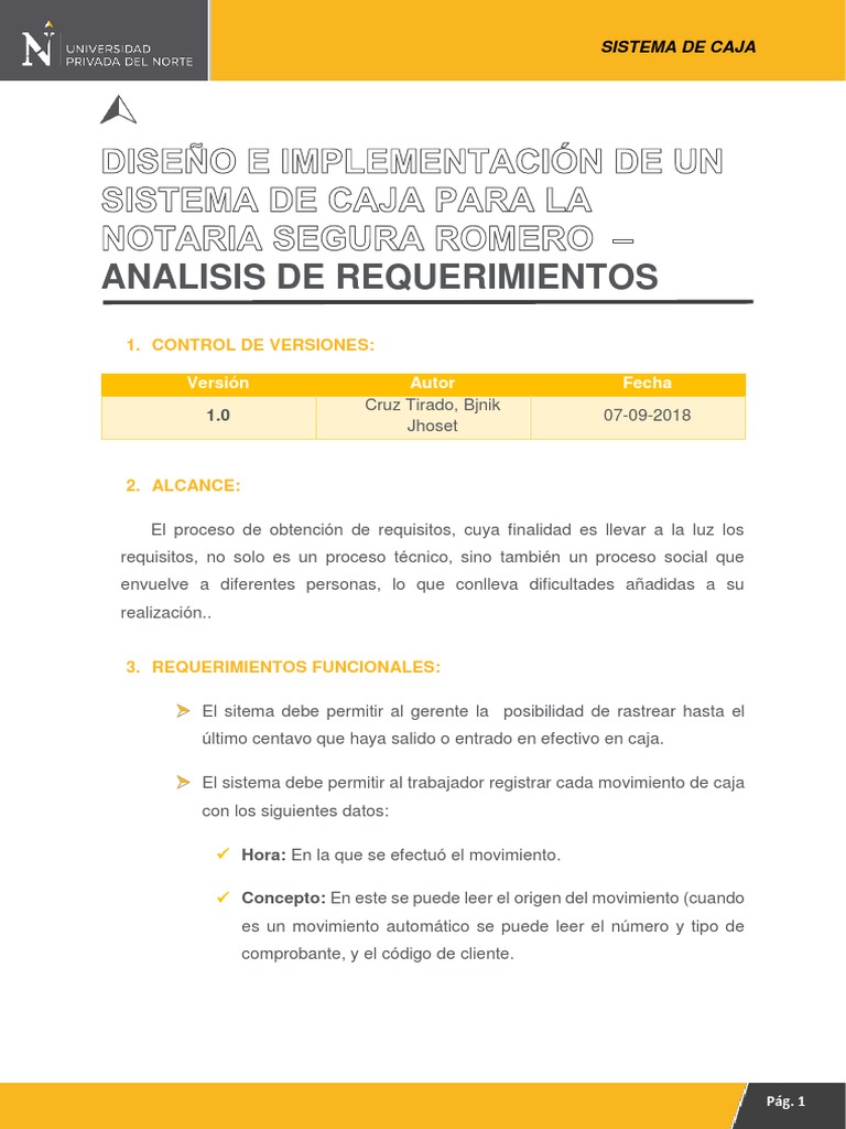 Documentos de Requerimientos | PDF | Dinero | Bases de datos