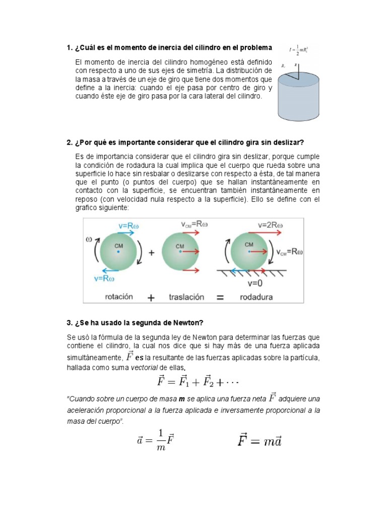 Ecv08 - Rotacion de Solido PDF | PDF | Ciencia y matemática