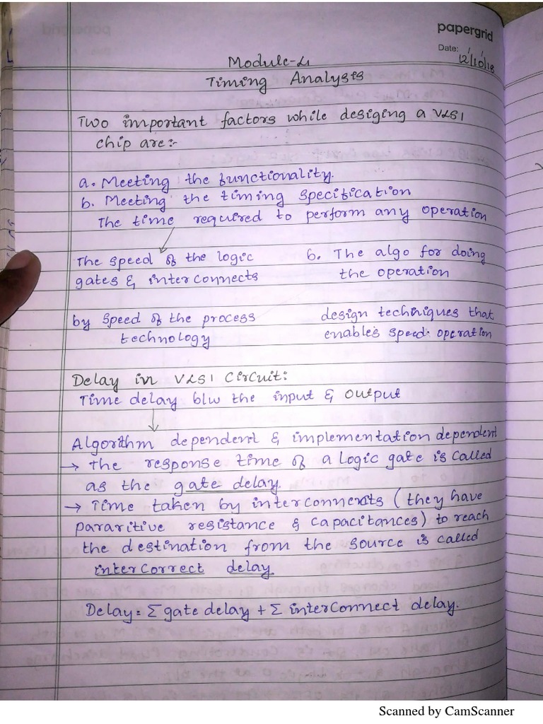 Vlsi Notes | PDF