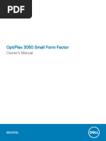Dell OptiPlex 3060 Service Manual SFF | PDF | Usb | Hdmi