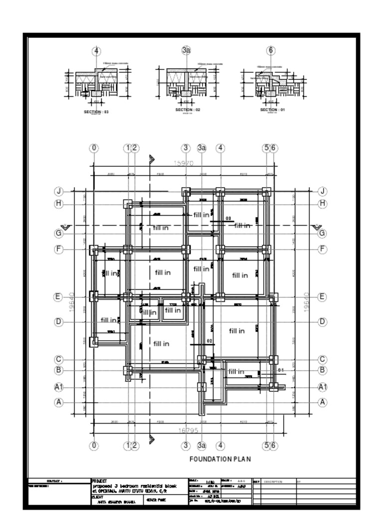 03 Foundation Plan | PDF | Nature