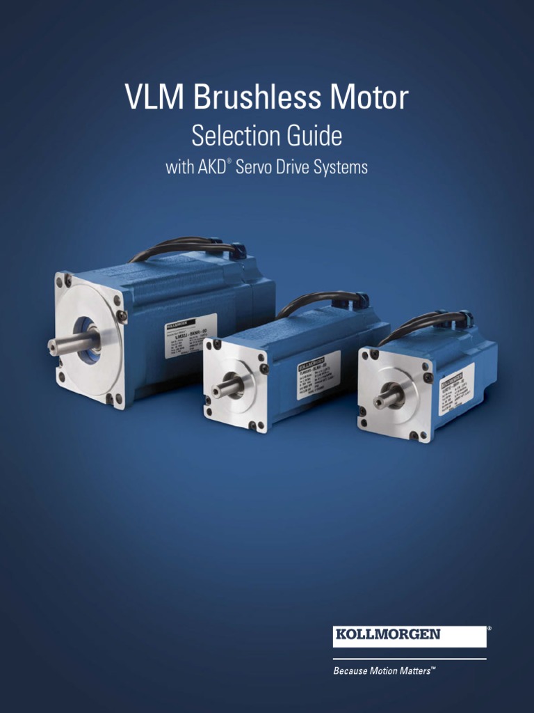 VLM Brushless Motor: Selection Guide | PDF | Electric Motor | Automation