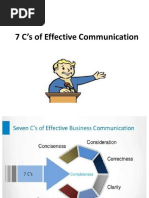 7Cs of Effective Communication | PDF | Information | Mind